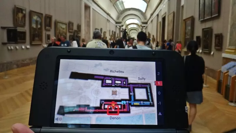 Turneu i Nintendo në Louvre: Lojëra, Arti dhe Realiteti Virtual 18319_2