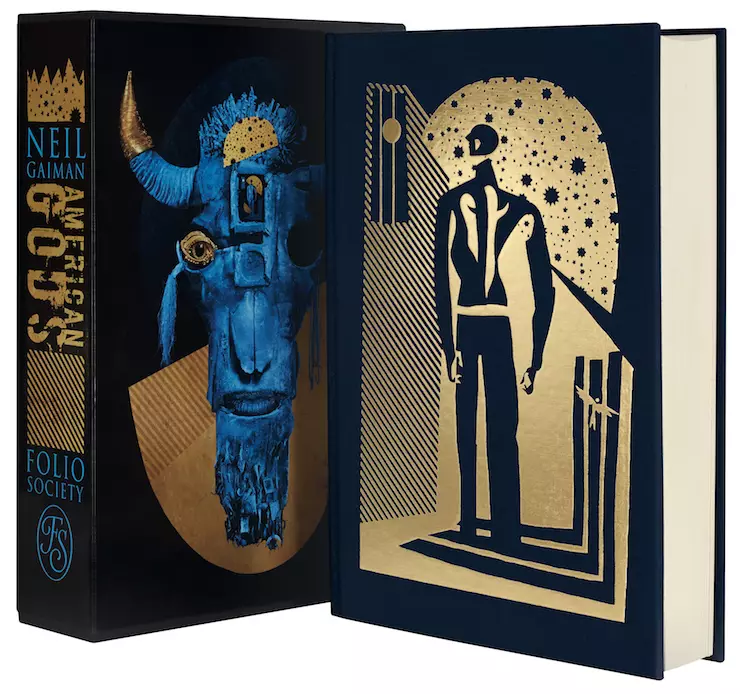 The Folio Society nampilkeun Édisi Anyar Dewata Amérika, Digambar ku Dave McKean