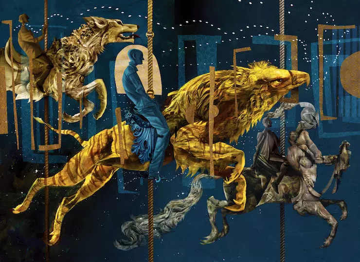 The Folio Society นำเสนอ American Gods ฉบับใหม่ ภาพประกอบโดย Dave McKean 18549_1