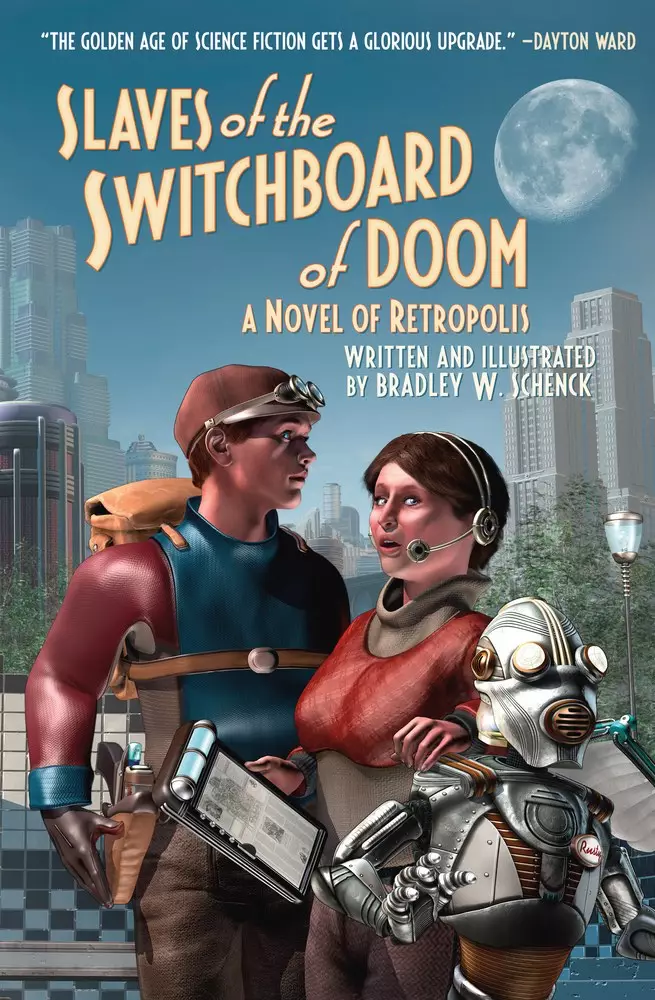 Vedeți Retro-Viitorul în Slaves of the Switchboard of Doom 18872_1