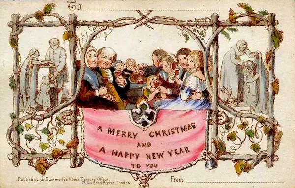 Berusade fåglar och arga getter firar en god gammaldags viktoriansk jul! 18893_1