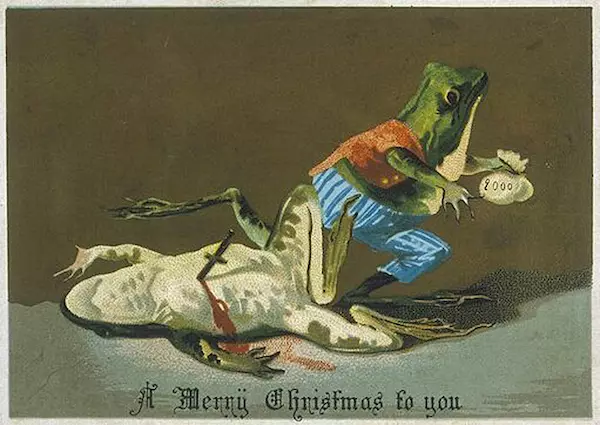 Berusade fåglar och arga getter firar en god gammaldags viktoriansk jul! 18893_2