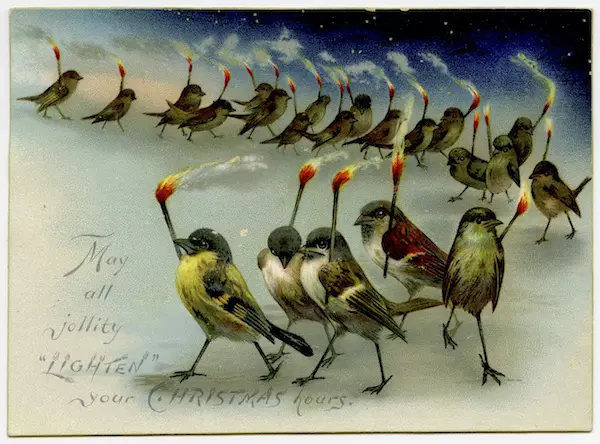 Пьяные птицы и злые козы празднуют старомодное викторианское Рождество! 18893_5