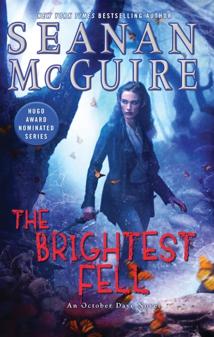 De cover van Seanan McGuire's The Brightest Fell onthullen 18904_1