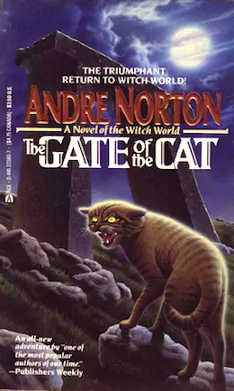 Dod yn Gylch Llawn: The Gate of the Cat gan Andre Norton