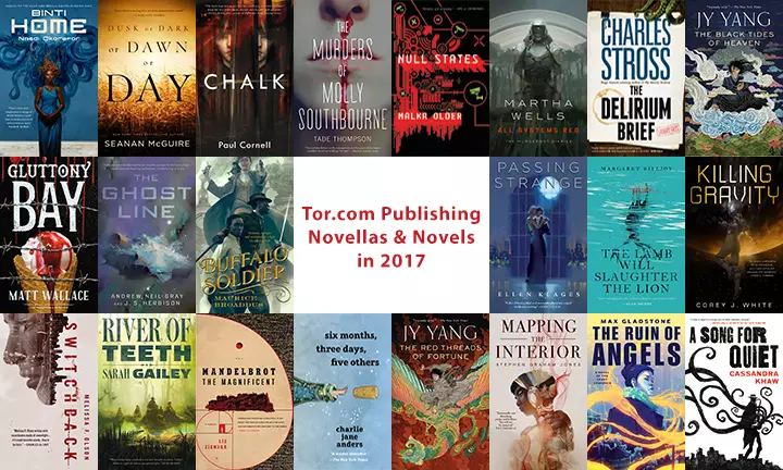 Tor.com Publishing 2017 年的所有小說