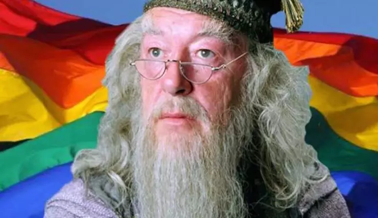 Albus Dumbledore, drapeau de la fierté