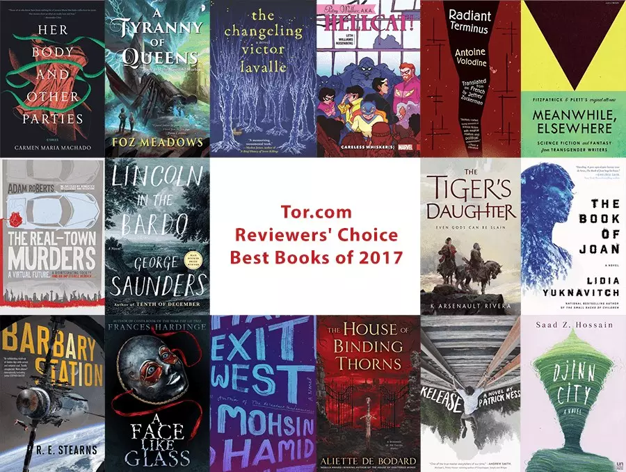 Tor.com Reviewers' Choice: The Best Books of 2017