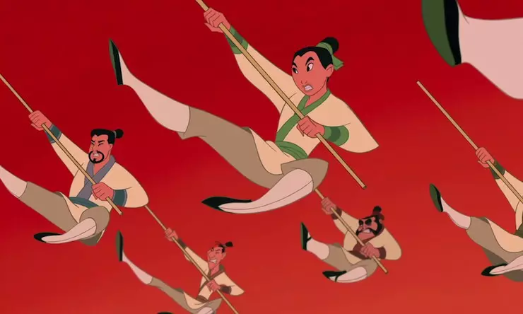 Ikon Yarinya, Cricket, da Dragon: Disney's Mulan 19506_7