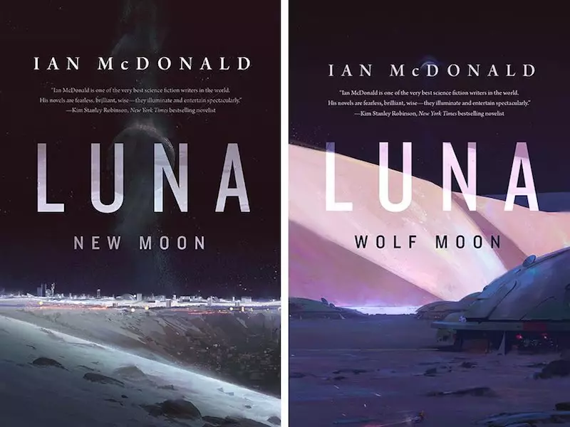 Dezvăluire copertă pentru Ian McDonald’s Luna: Wolf Moon