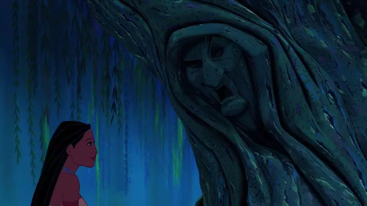 A incómoda mestura de prestixio e un bonito mapache: Pocahontas de Disney 19639_3