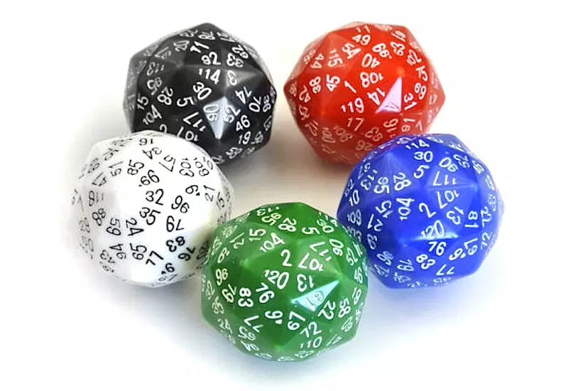 Paligira ang Tanan nga Mga Kritikal nga Hit sa kini nga 120-Sided Die!