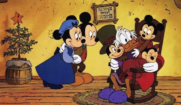 Mickey Natal pisan: Mickey's Christmas Carol sareng The Gift of the Magi