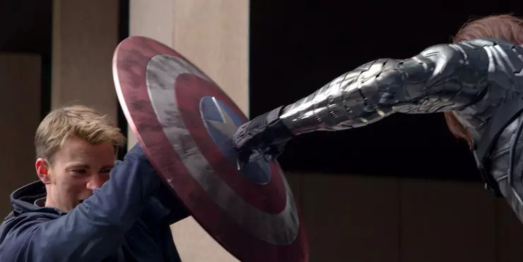 A Addendum Mantuan pikeun "Teori Sendok" Ngagunakeun Captain America urang Shield