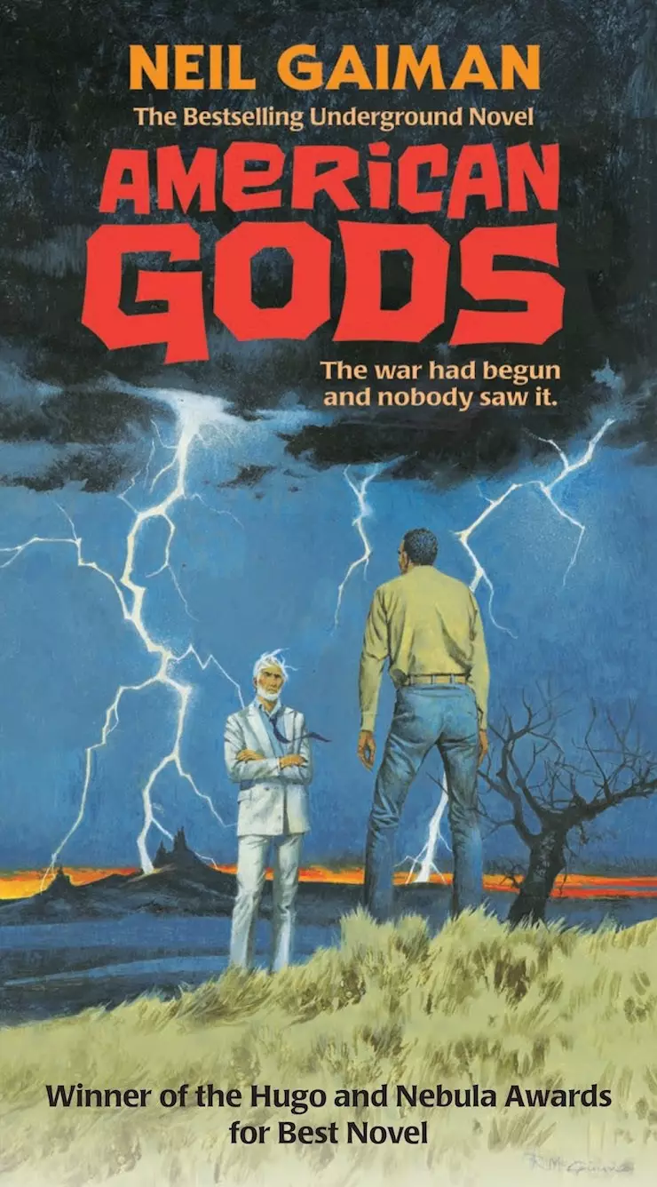 American Gods သည် Neil Gaiman ၏အိပ်မက်များ Retro Cover ကိုရယူသည်။ 20264_1