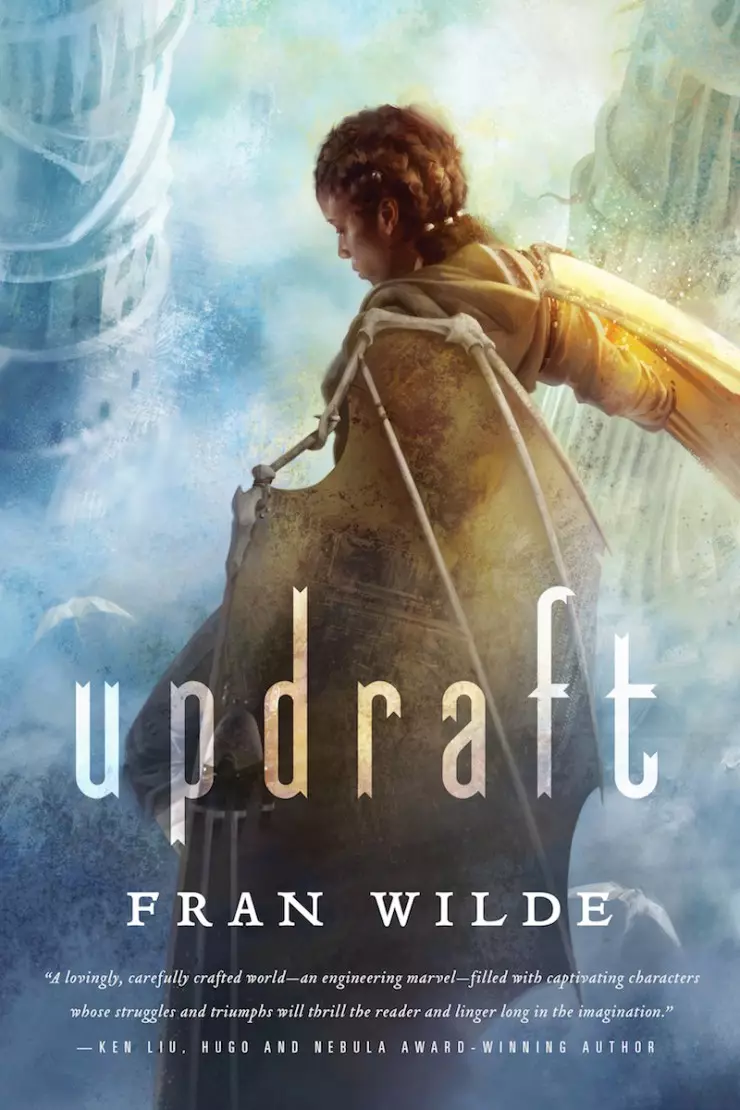 Cover Reveals for Fran Wildes Cloudbound and Updraft 20266_1