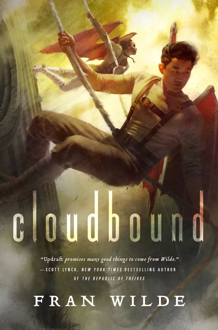 Revela la portada de Cloudbound i Updraft de Fran Wilde 20266_2