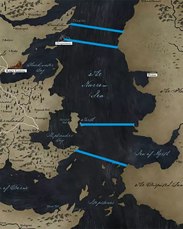 Kan Daenerys flyve til Westeros på hendes drager? 20357_1