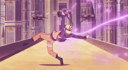 Naruto, Strijddans