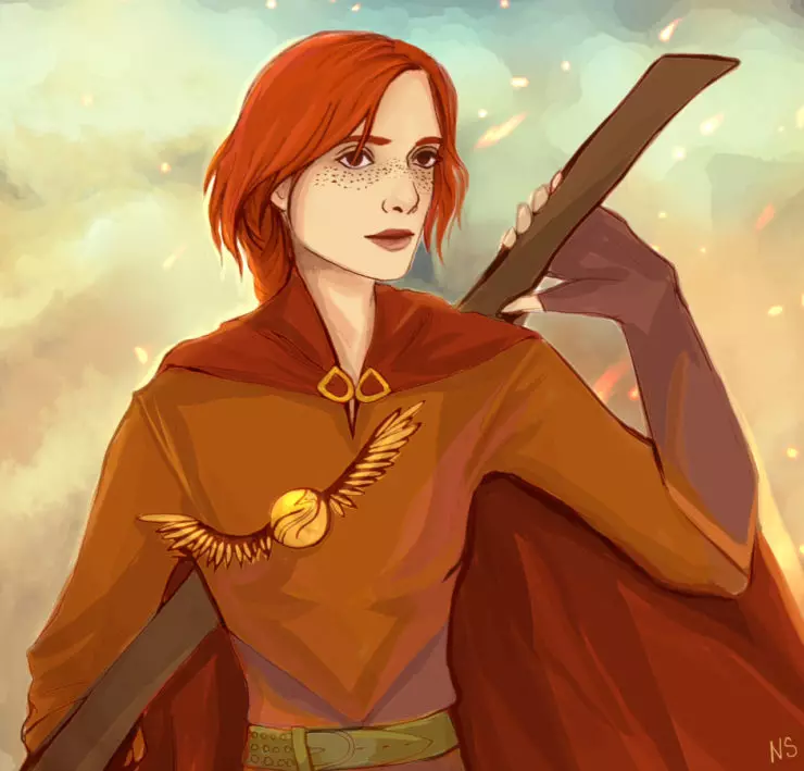 ស្ត្រីនៃ Harry Potter: Ginny Weasley មិនចាប់អារម្មណ៍ទេ។ 20551_5