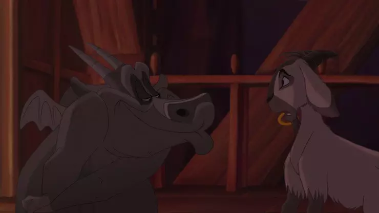 Quando as gárgulas interrompem seu filme de alto conceito: O Corcunda de Notre Dame da Disney 20589_6