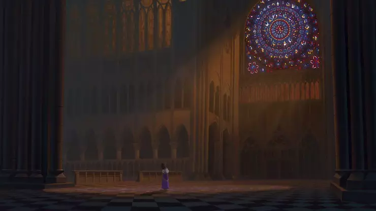 Kiam Gargojloj Interrompas Vian Alta Konceptan Filmon: La Ĝibulo de Notre Dame de Disney 20589_7