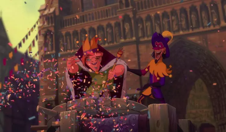 Cando as gárgolas interrompen a túa película de alto concepto: The Hunchback of Notre Dame de Disney 20589_9