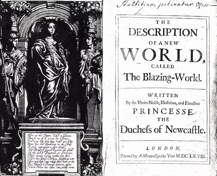 Tshawb nrhiav 17th-Century Science Fiction ntawm Margaret Cavendish