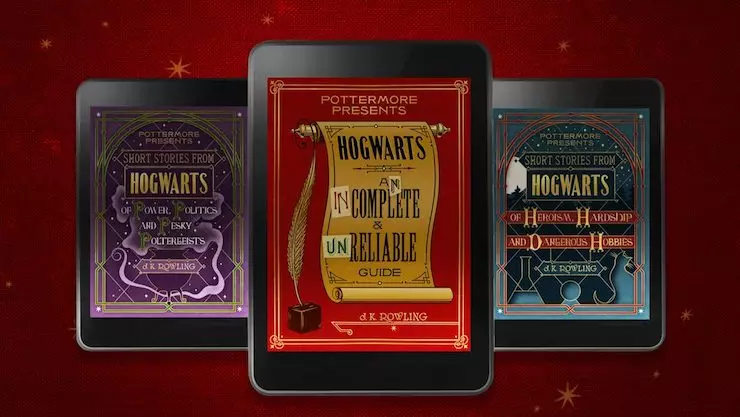 J.K. Rowling's Pottermore Tales នឹងត្រូវបានផ្លាស់ប្តូរទៅជាសៀវភៅអេឡិចត្រូនិច!