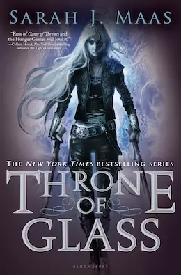 Hulu chun Sraith Throne of Glass de chuid Sarah J. Maas a Chur in oiriúint don Teilifís