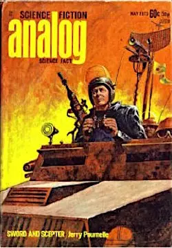 Mustaqbalka dhibka badan: Mercenary ee uu qoray Jerry Pournelle 21227_1