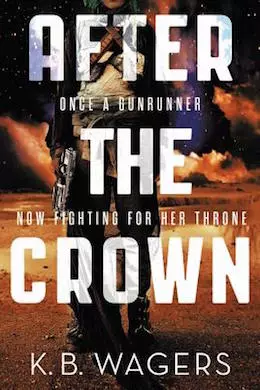 Noir-Tinted Space Opera: After the Crown by K.B. Бәс тігулер