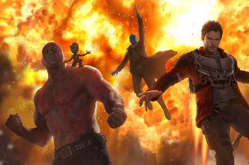 Hittu Mantis í New Guardians of the Galaxy: Volume 2 Concept Art!