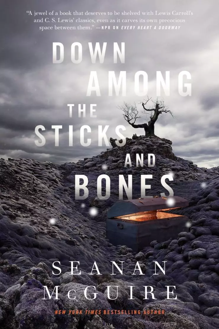 Avslöjar omslaget till Seanan McGuire's Down Among the Sticks and Bones 21877_1