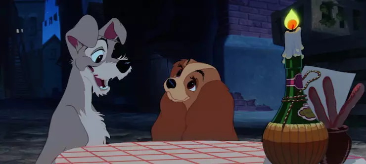 První opravdová romance od Disneyho: Lady and the Tramp