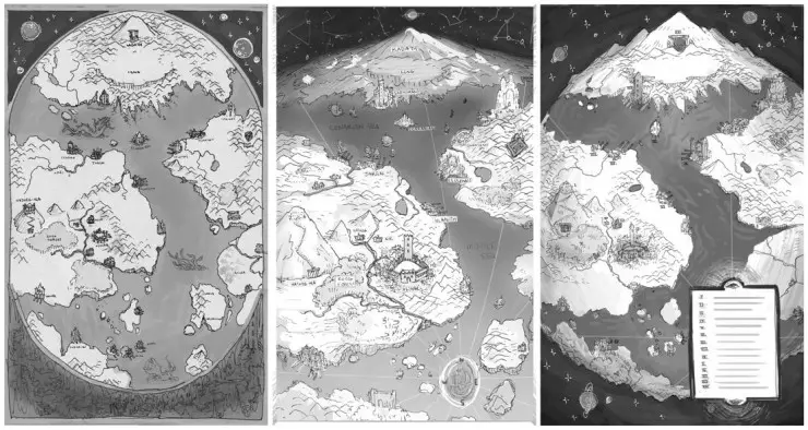 Cartographier les Dreamlands de The Dream-Quest of Vellitt Boe de Kij Johnson 22410_2