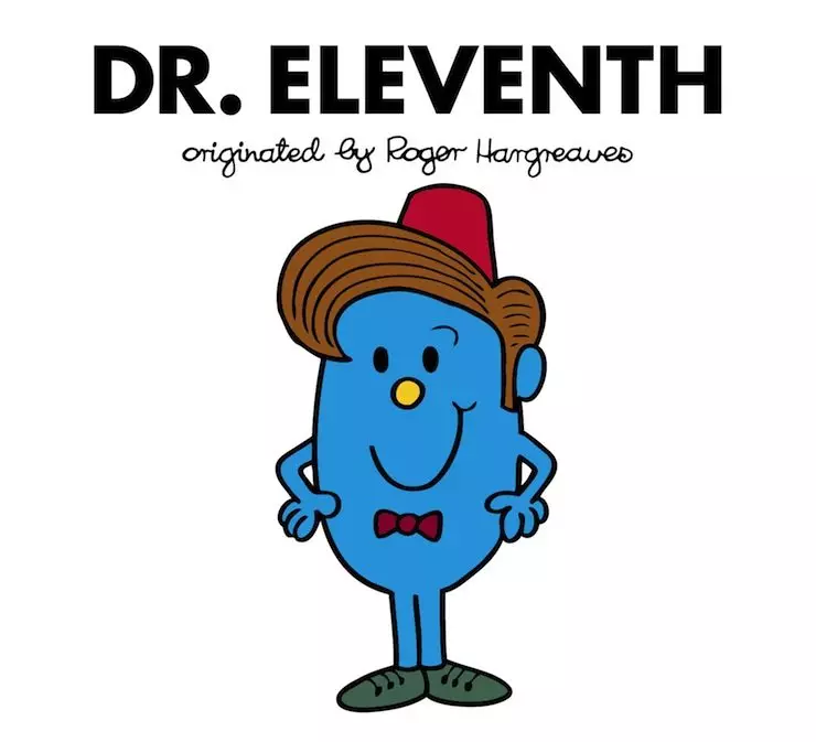 Ev Rêzeya Pirtûka Doctor Who-Roger Hargreaves Mashup Straight Up Adorable e 22638_1