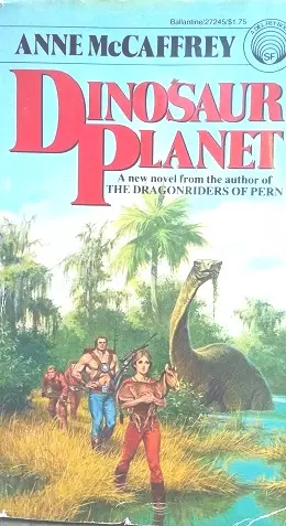 6 Crazy SF Books con dinosauros que, dalgún xeito, NON son Jurassic Park 22660_1