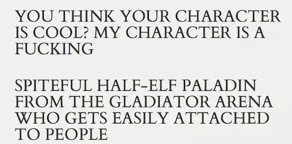 Vytvořte nejlepší kampaň Dungeons & Dragons pomocí „Who the F*ck Is My D&D Character?“ Generátor 22851_2