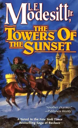 The Towers of the Sunset ndi L.E. Modesitt, Jr. ndiye Chosankha cha Tor.com Ebook Club cha Disembala! 23365_1