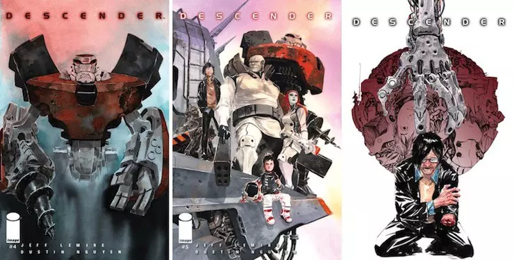 使用機器人作為隱喻：對 Jeff Lemire 和 Dustin Nguyen 的採訪 23517_2