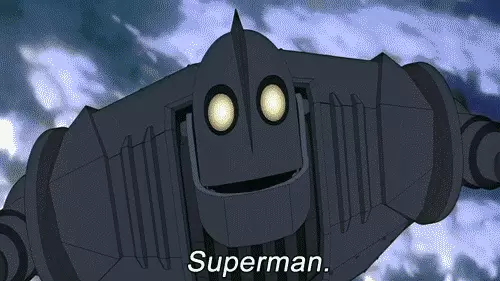 GIF Željezni div Superman