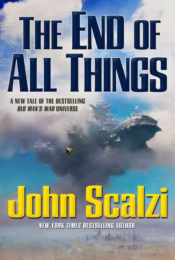 Seni Muka Depan dan Jadual Tayangan untuk Novel The End of All Things karya John Scalzi 23947_5