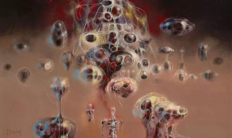 Richard Powers optaget i Society of Illustrators Hall of Fame