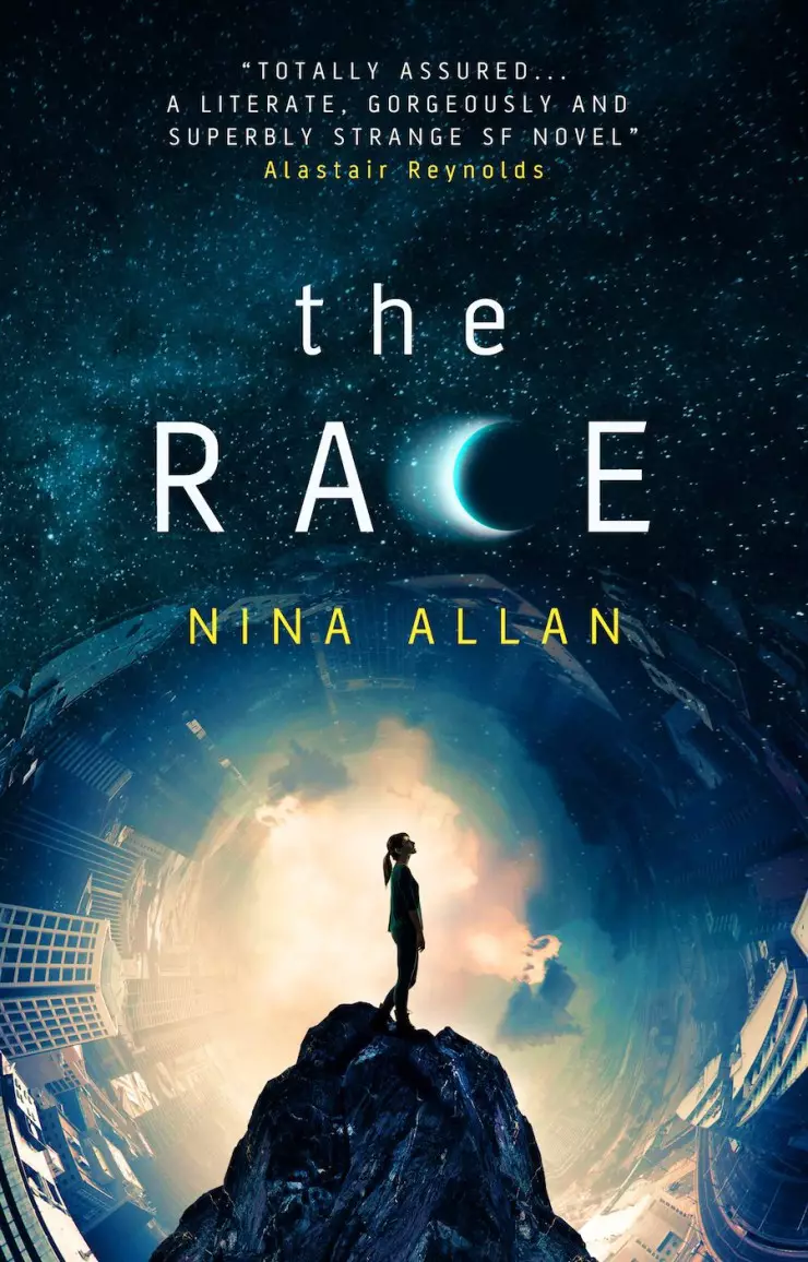 Cover Reveal pro nové vydání Nina Allan's The Race 25093_1