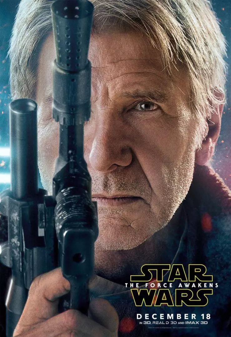 Awesome Star Wars: The Force Awakens Character Posters Missing a Certain Someone 25553_2