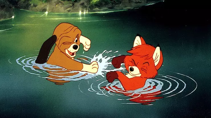 Forboðin vinátta: The Fox and the Hound frá Disney 26003_2