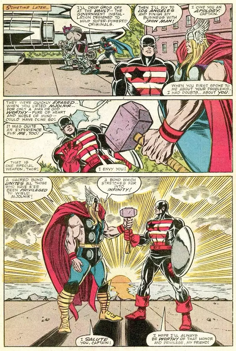 Ma come fai a rendere Mjolnir come te, però? Essere degni del potere di Thor 27100_2