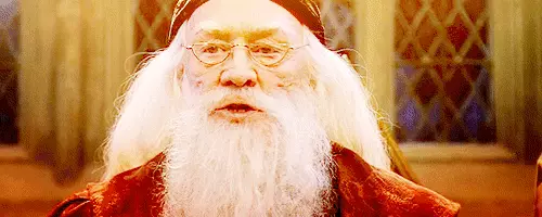 Doktor Potter Harry Potter GIF'ler Susturan Doktor Dumbledore