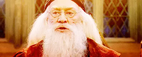 Tohtori Potter Harry Potter Tohtori, joka GIF-kuvaa Hiljennä Dumbledore